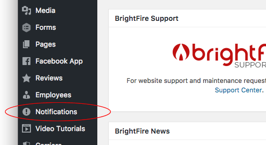 Notification Bars